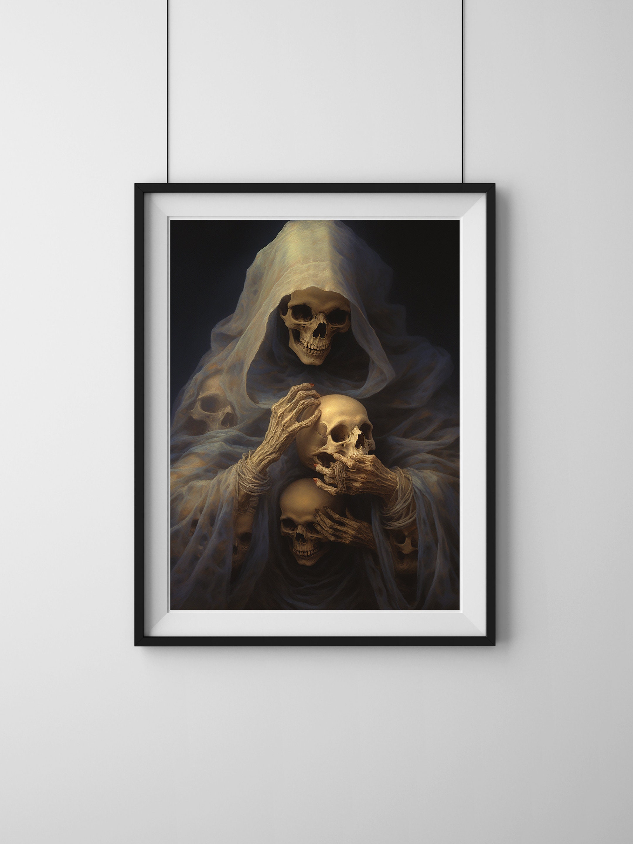 Hug Gothic Wall Art, Gothic Girl, Gothic Pin up Poster, Black and White ...