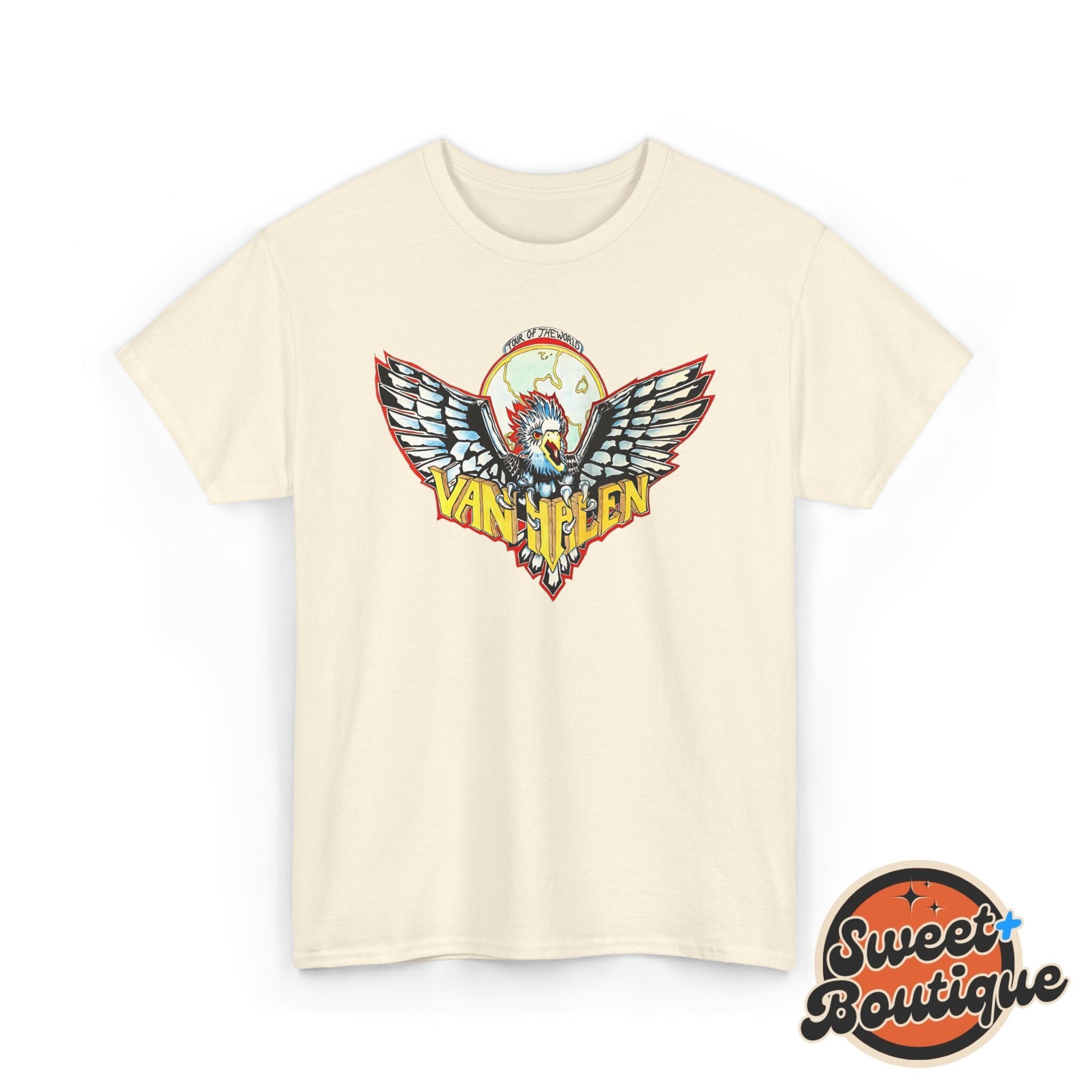 Van Halen Tour of the World Shirt, Van Helen Vintage Shirt, Classic ...