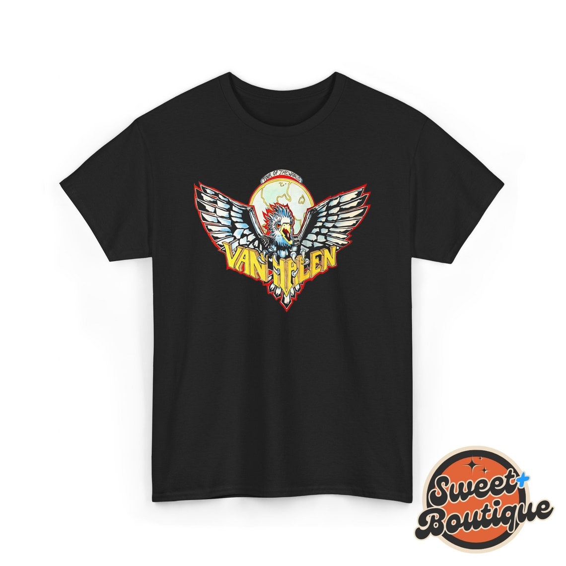 Van Halen Tour of the World Shirt, Van Helen Vintage Shirt, Classic ...
