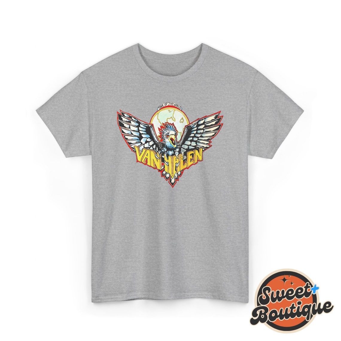 Van Halen Tour of the World Shirt, Van Helen Vintage Shirt, Classic ...