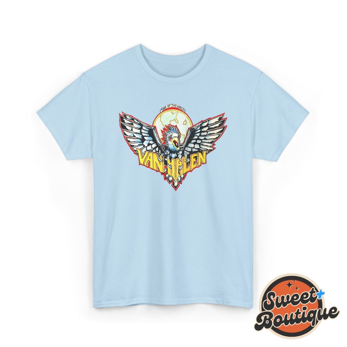 Van Halen Tour of the World Shirt, Van Helen Vintage Shirt, Classic ...