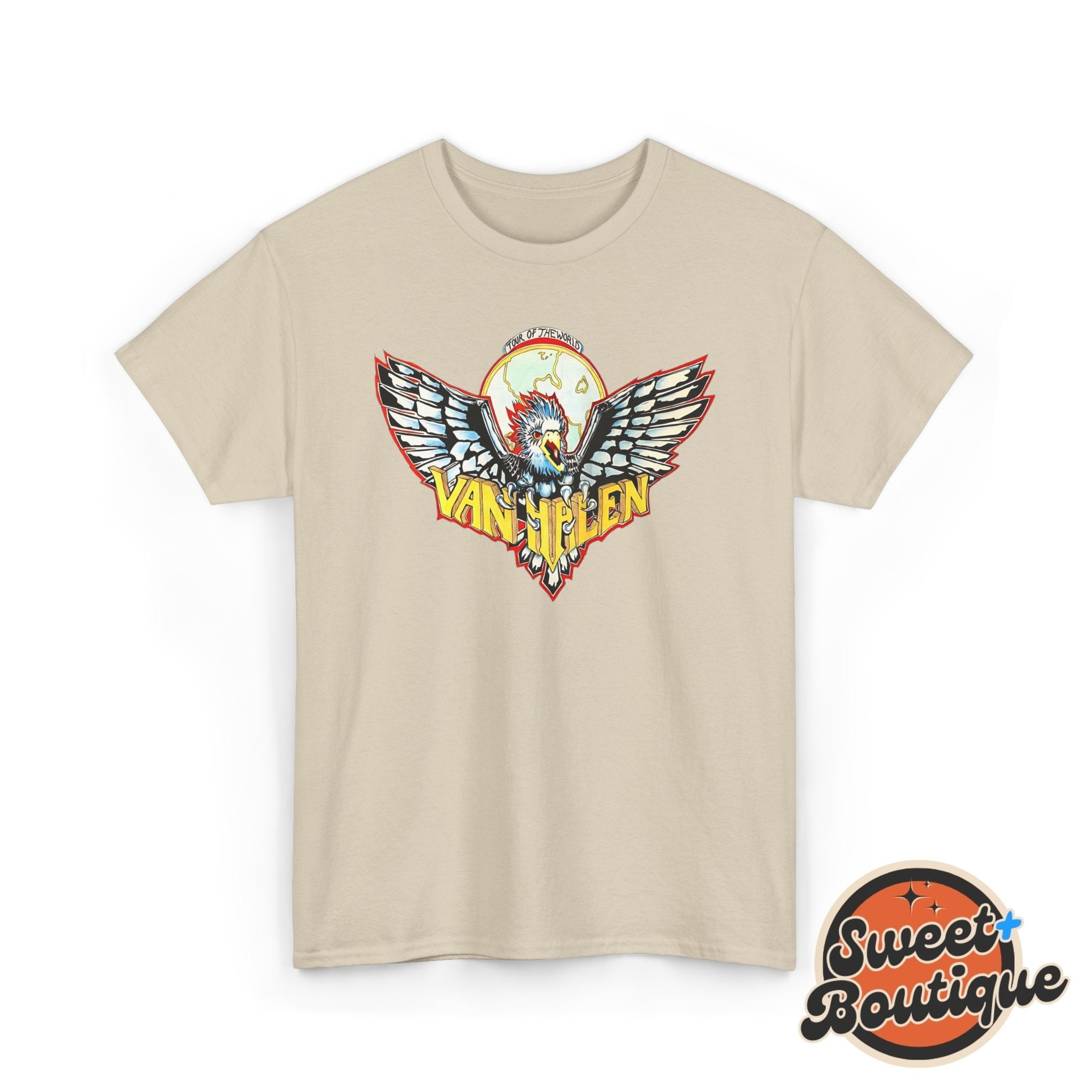 Van Halen Tour of the World Shirt, Van Helen Vintage Shirt, Classic ...