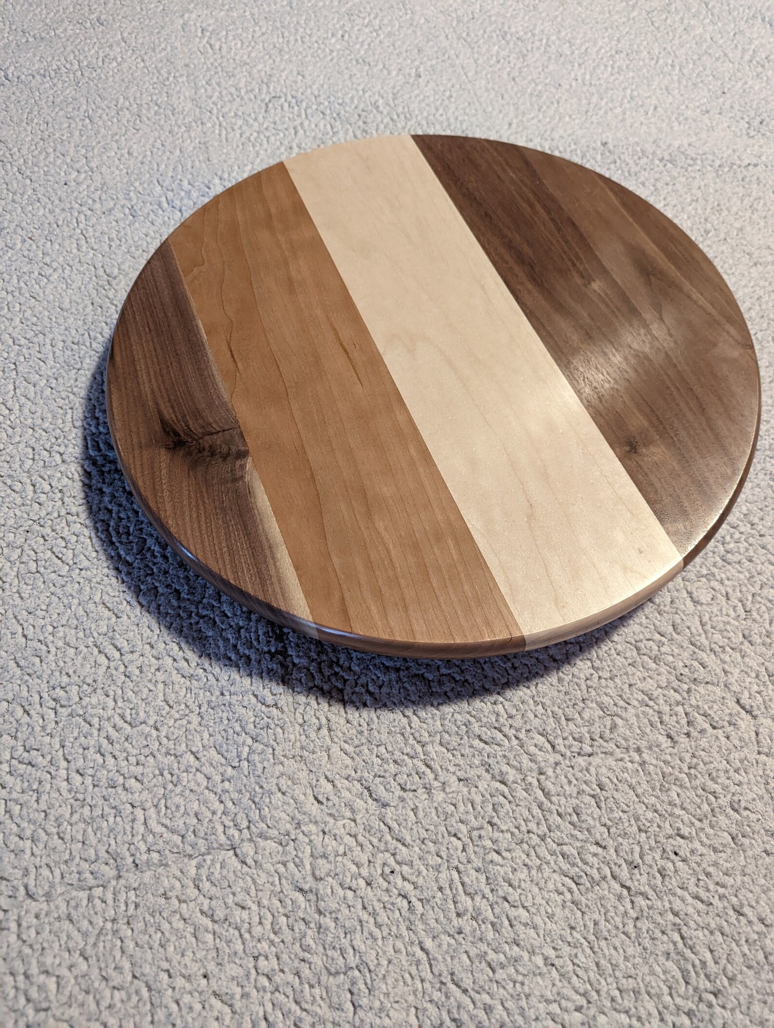 Handmade Lazy Susan Turntable, Walnut, Maple, Cherry Hardwood - Etsy