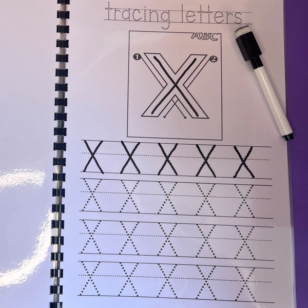 Letter Tracing - Etsy