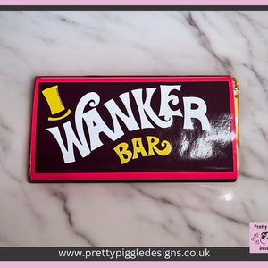 Rude Chocolate Bar Wrapper: Novelty Joke Gift, Party Favor - Etsy