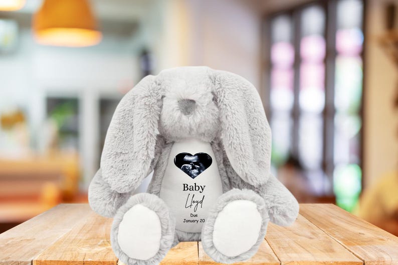 Personalised Ultrasound Scan Teddy Bear: Custom Baby Keepsake - Etsy