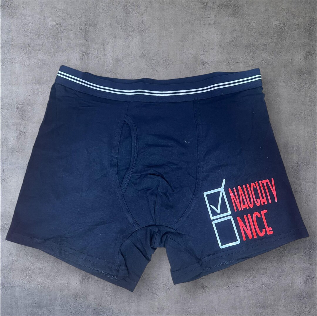 Funny Christmas Boxers, Holiday Underwear, Novelty Xmas Boxers, Festive ...