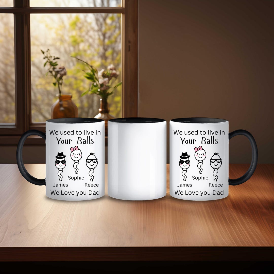 Personalised Dad Mug, Funny Saying, Custom Gift for Dad, Dad Joke Cup ...