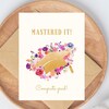 Personalized Mastered It Card, Master's Degree Graduation Card for Her ...