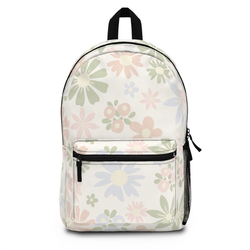Floral Backpack - Etsy