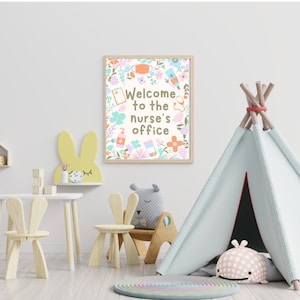 Nurse Office Decor Nurse Door Sign School Nurse Office Sign Nurse ...