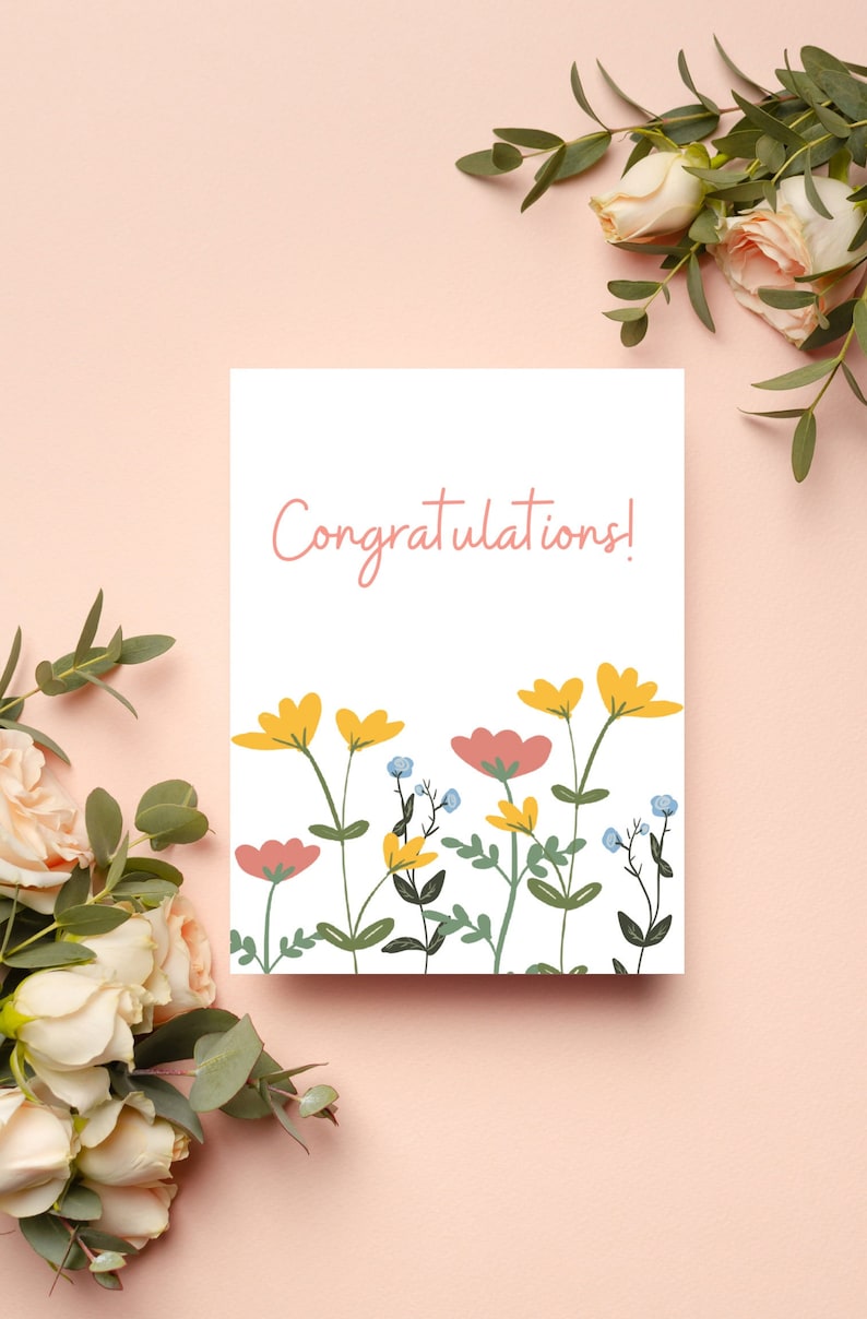 Congratulations Card Congratulations Cards Pack Congrats - Etsy