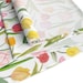 Tulip Table Runner, Watercolor Tulips Table Decor, Floral Colorful ...