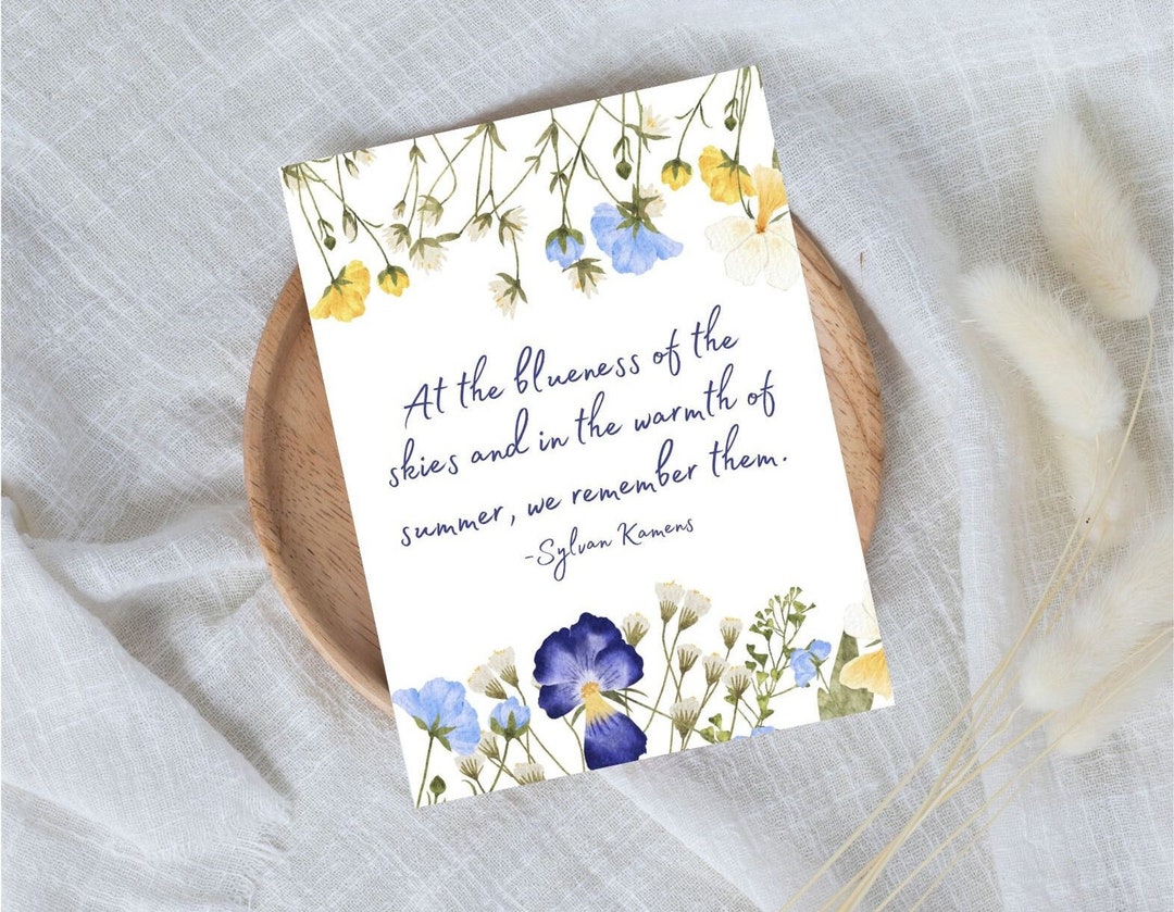 Grief Card, Sympathy Card, Condolences Card, Thinking of You Card ...