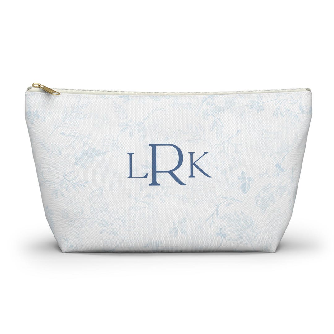 Monogrammed Makeup Bag Monogram Makeup Bag Monogram Bag Personalized ...