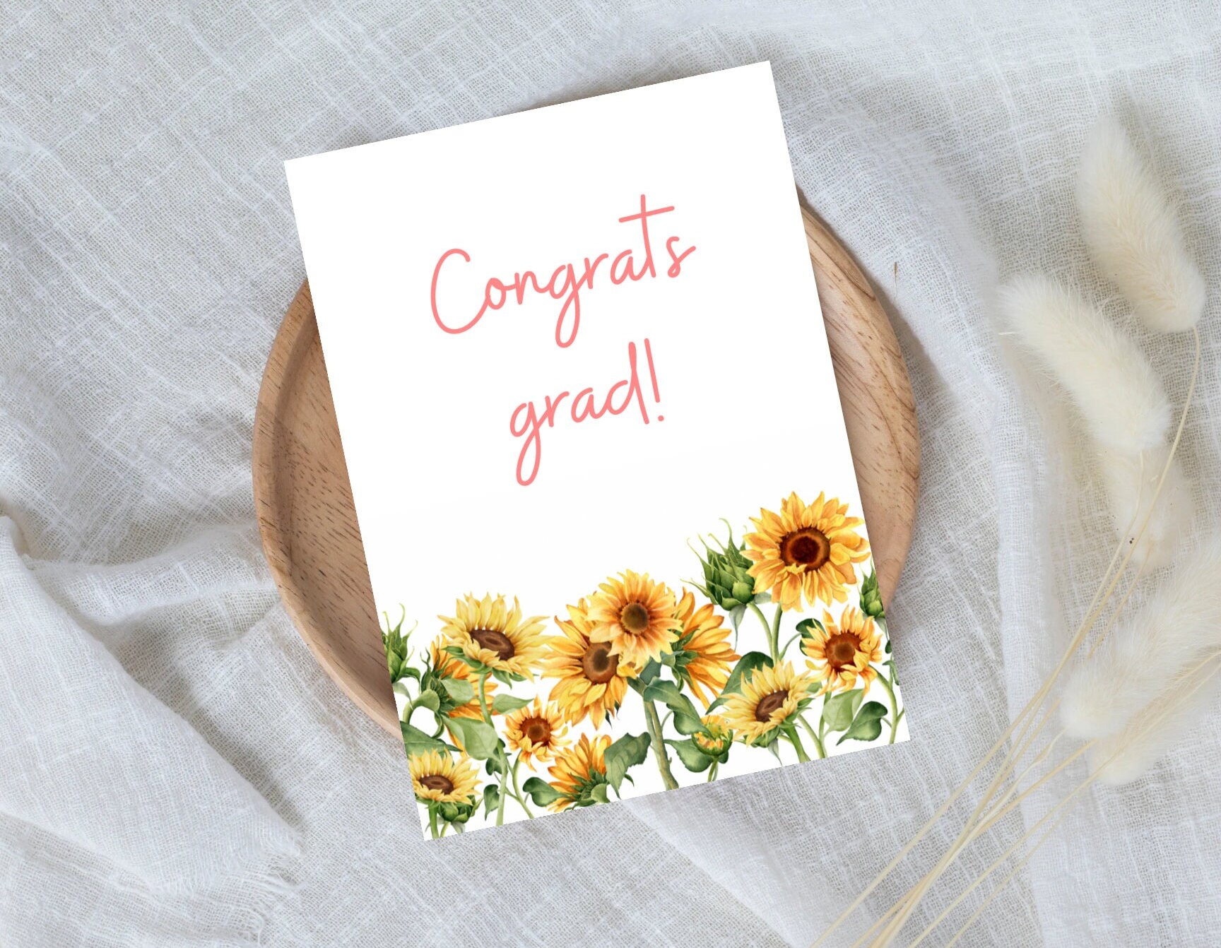 Graduation Card Simple Graduation Cards Minimalistic Grad - Etsy