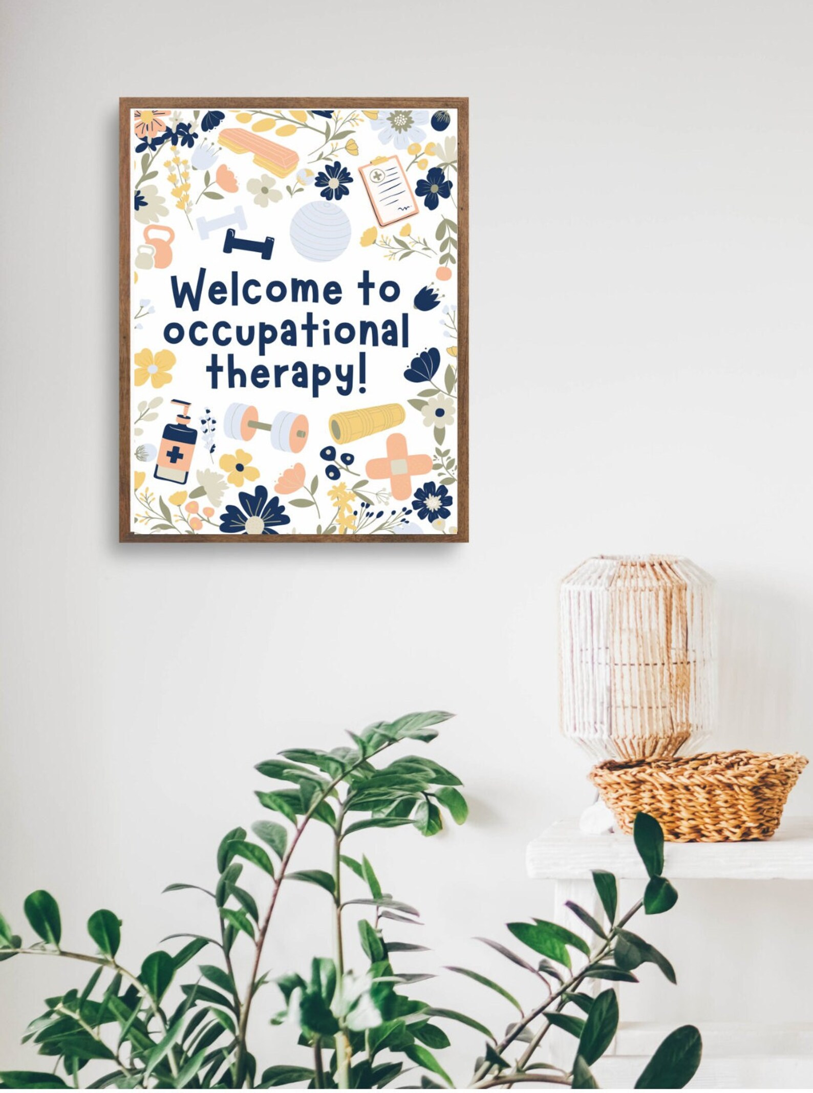 Occupational Therapy Print, Occupational Therapy Wall Art, Occupational ...