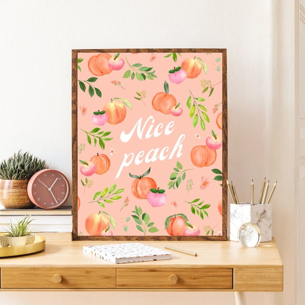 Peach Bathroom - Etsy
