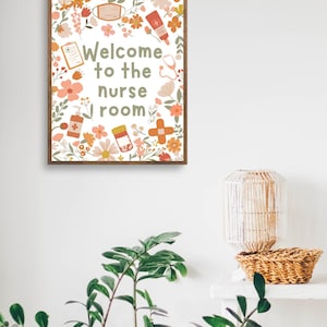 Nurse Office Decor Nurse Door Sign School Nurse Office Sign Nurse ...