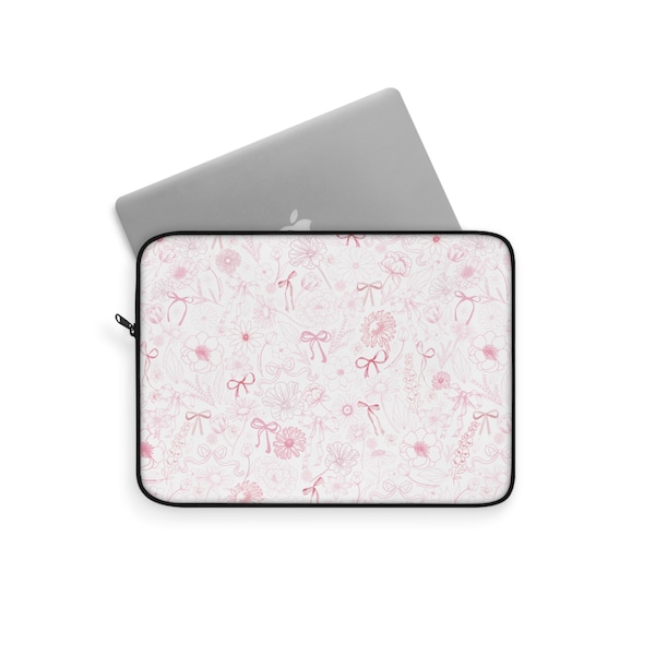 Pink Coquette Laptop Cover - Etsy