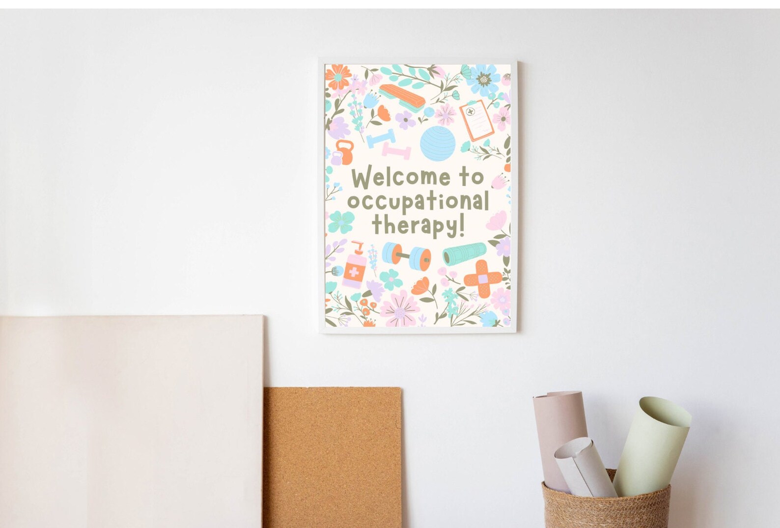 Occupational Therapy Print, Occupational Therapy Wall Art, Occupational ...