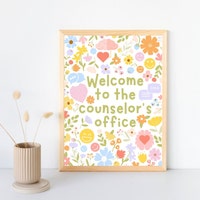 School Counselor Bulletin Board Printable Posters for Counseling Office ...