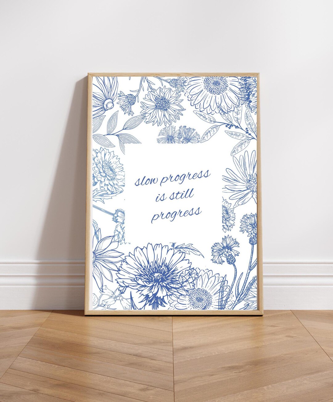Slow Progress is Still Progress, Inspirational Affirmation Print ...