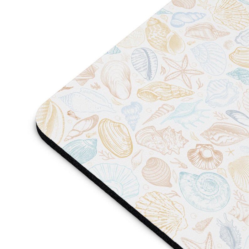 Seashells Mouse Pad, Ocean-inspired Desk Accessory, Coastal Decor for ...