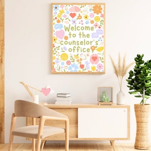 Counselors Office Decor Counselor Door Sign School Counselor Office ...