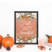 Fall is Proof That Change is Beautiful Print, Seasons Changing Quote ...