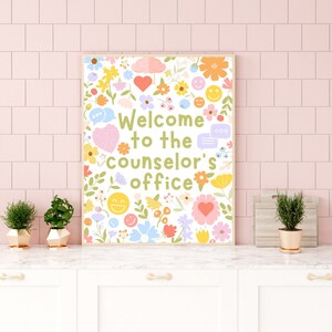 Counselors Office Decor Counselor Door Sign School Counselor Office ...