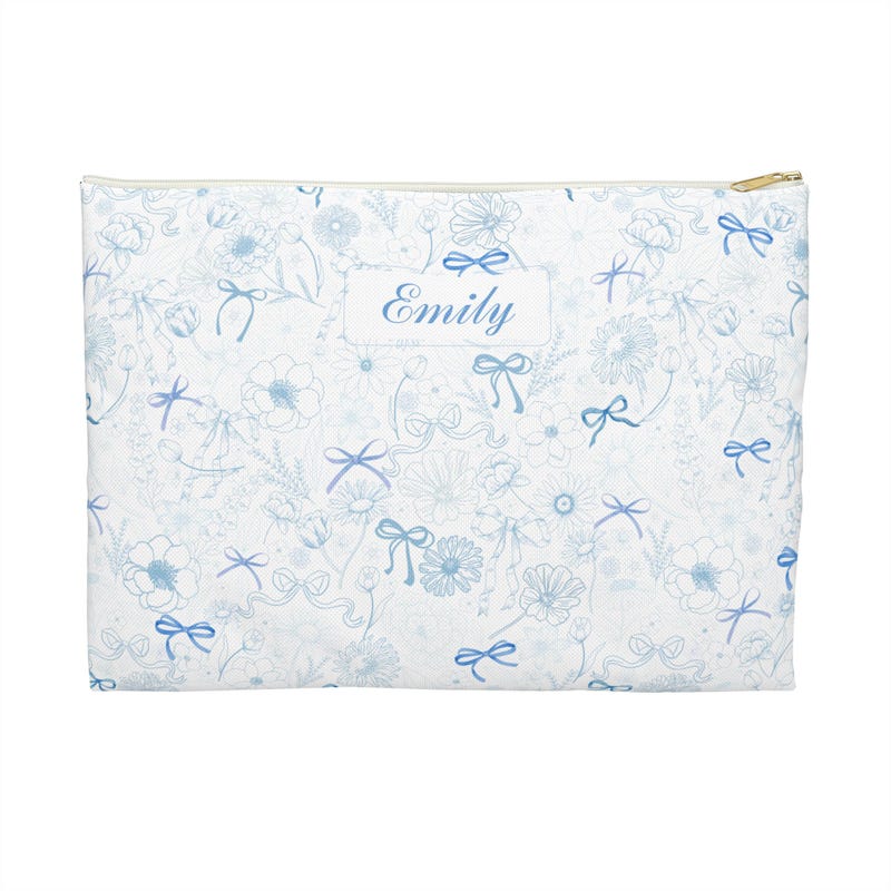 Coquette Bow Pencil Pouch - Etsy