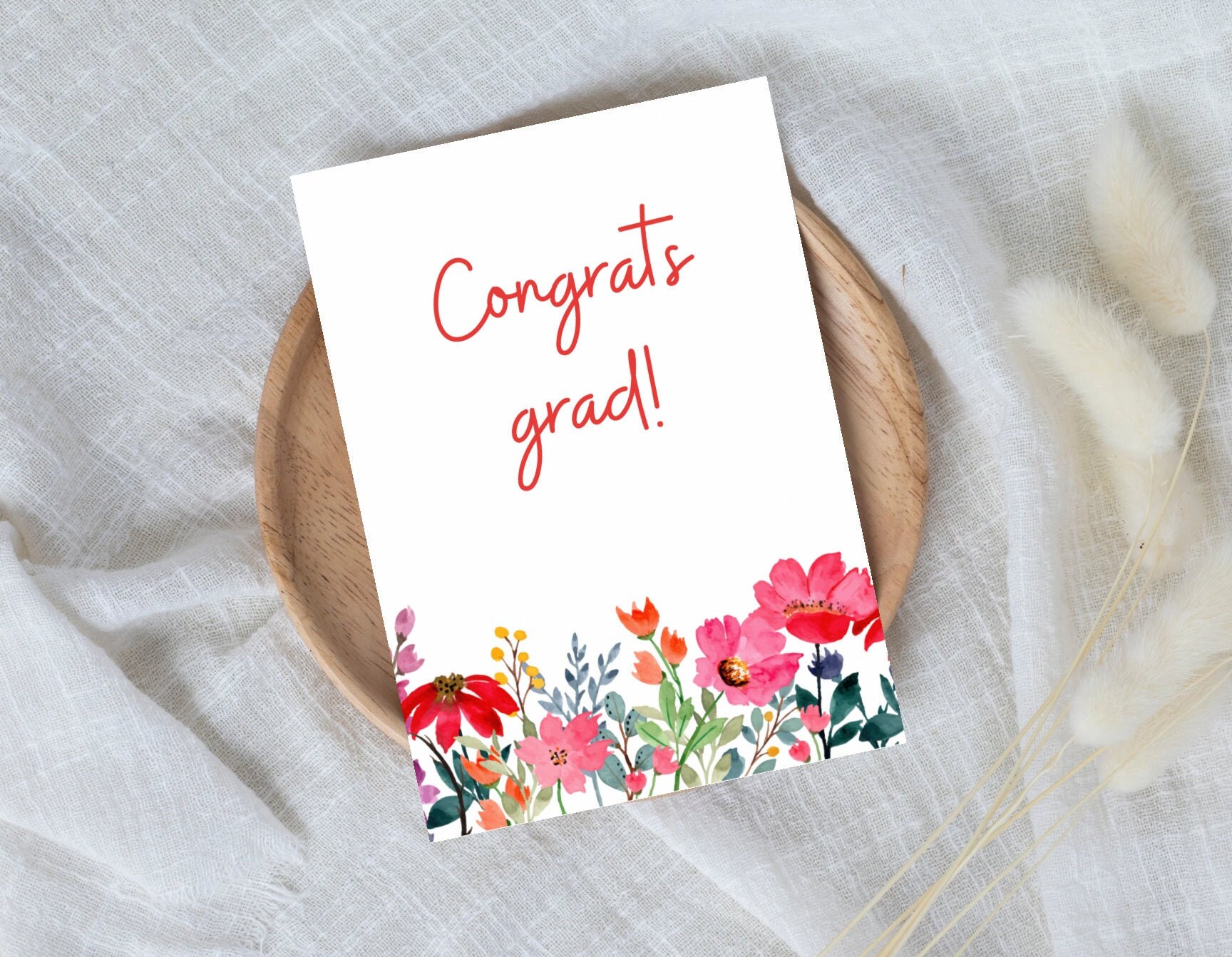 Graduation Card Simple Graduation Cards Minimalistic Grad - Etsy