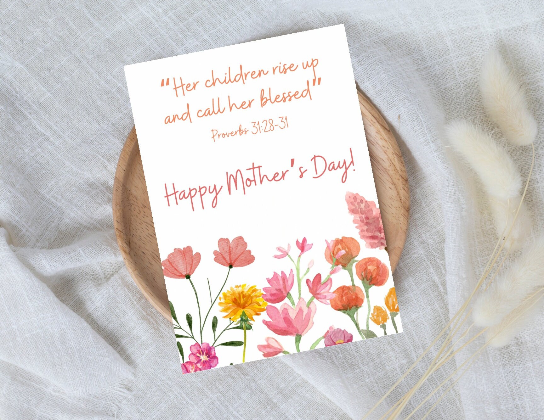 Mothers Day Card Christian Christian Mothers Day Cards - Etsy