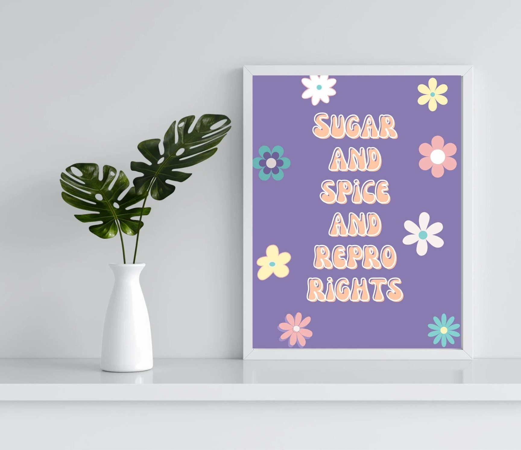 Repro Rights Poster Sugar and Spice and Repro Rights - Etsy
