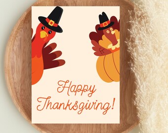 Thanksgiving Cards - Etsy