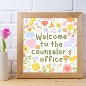 Counselors Office Decor Counselor Door Sign School Counselor Office ...