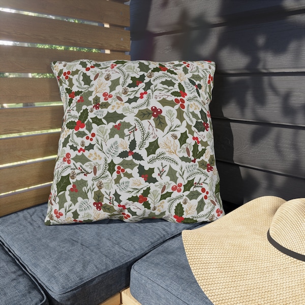 Outdoor Christmas Pillows - Etsy