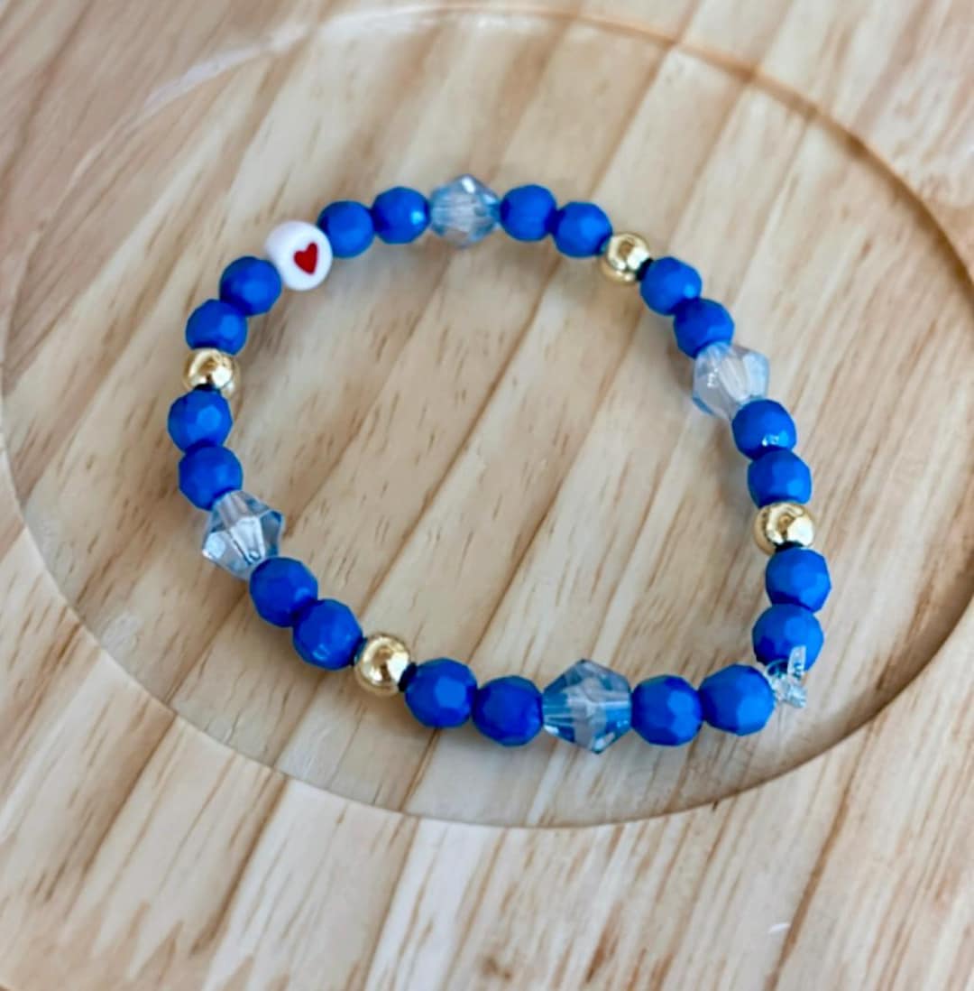Blue Bracelet Movement Democrat Blue Friendship Bracelet Kamala Blue ...
