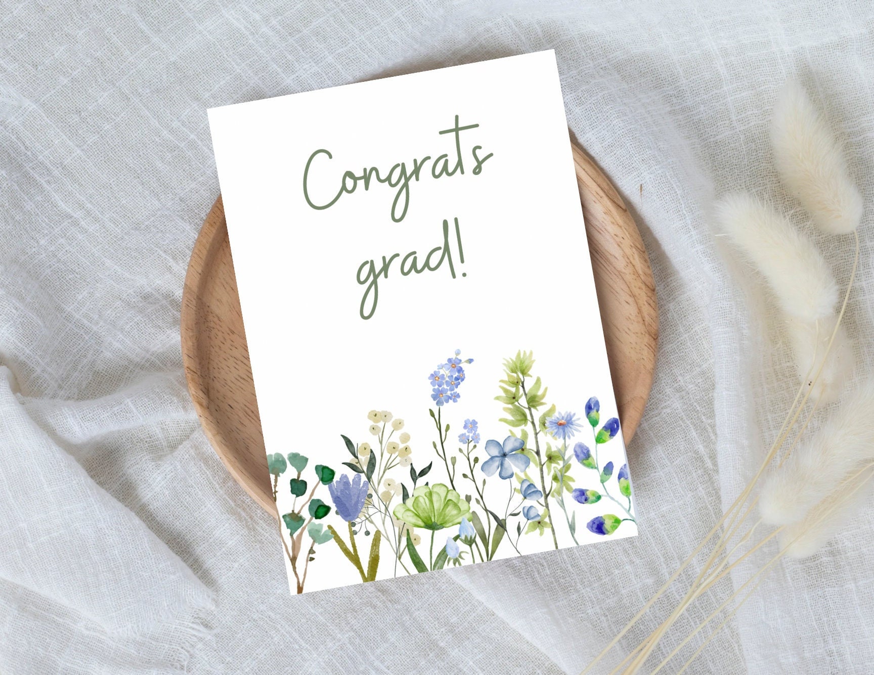 Graduation Card Simple Graduation Cards Minimalistic Grad - Etsy