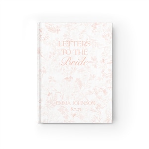 Custom Letters to the Bride Book Bridal Shower Memory Scrapbook Bride ...