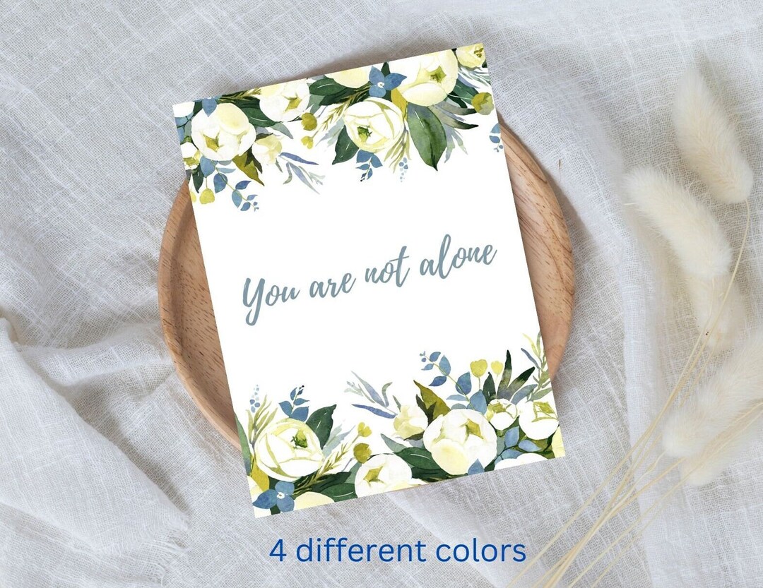 Grief Card, Sympathy Card, Condolences Card, Loss Mourning Card ...