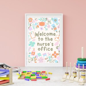 Nurse Office Decor Nurse Door Sign School Nurse Office Sign Nurse ...