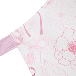 Pink Apron, Coquette Apron, Gift for Her, Pink Bows Flower Apron, Gift ...