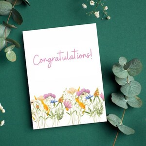 Congratulations Card Congratulations Cards Pack Congrats - Etsy