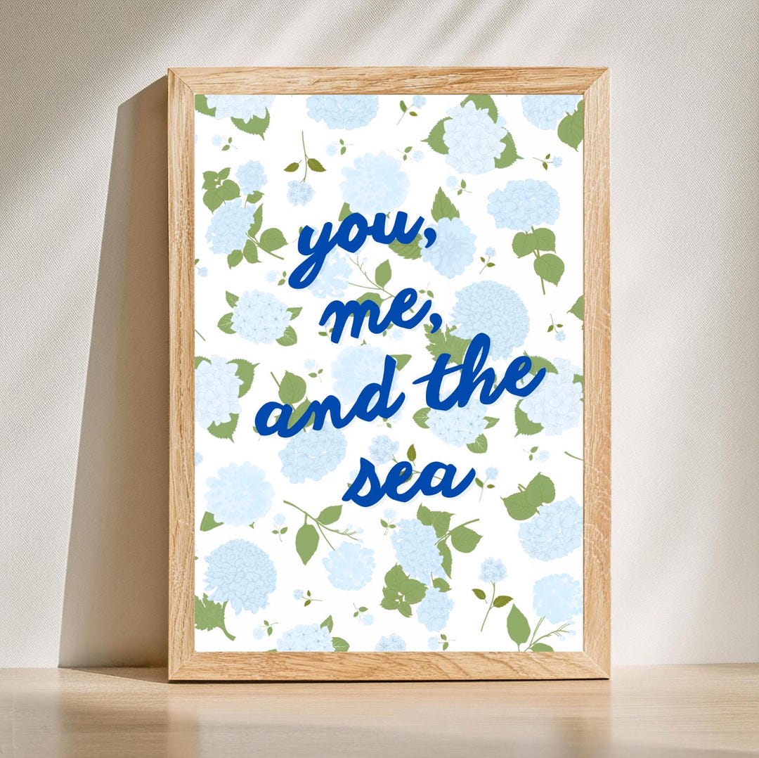 Coastal Granddaughter Trendy Wall Art, Grand Millennial Wall Decor, You ...