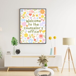 Counselors Office Decor Counselor Door Sign School Counselor Office ...