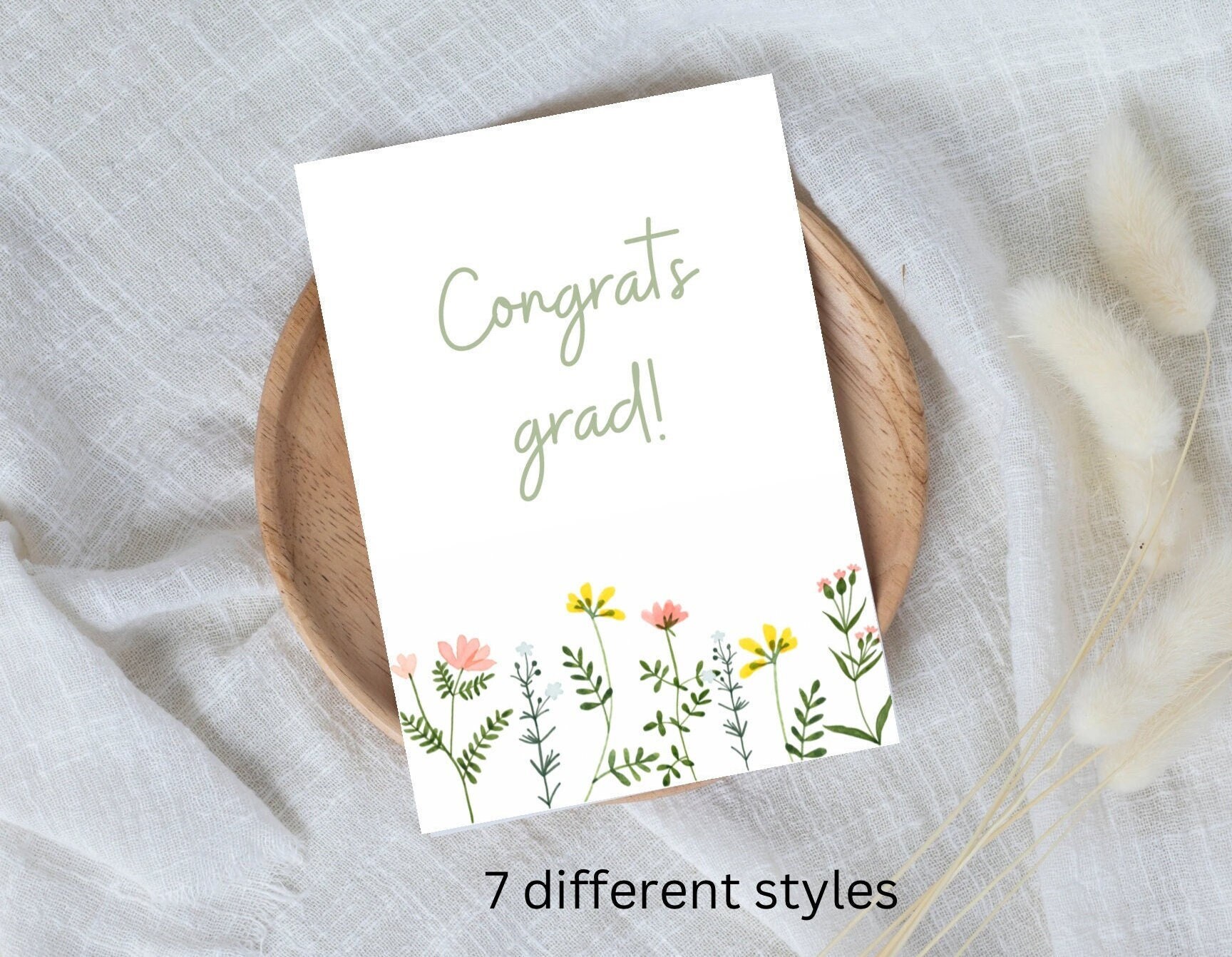 Graduation Card Simple Graduation Cards Minimalistic Grad - Etsy