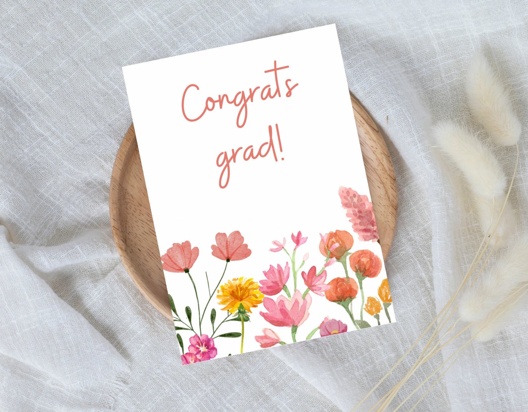 Graduation Card Simple Graduation Cards Minimalistic Grad - Etsy
