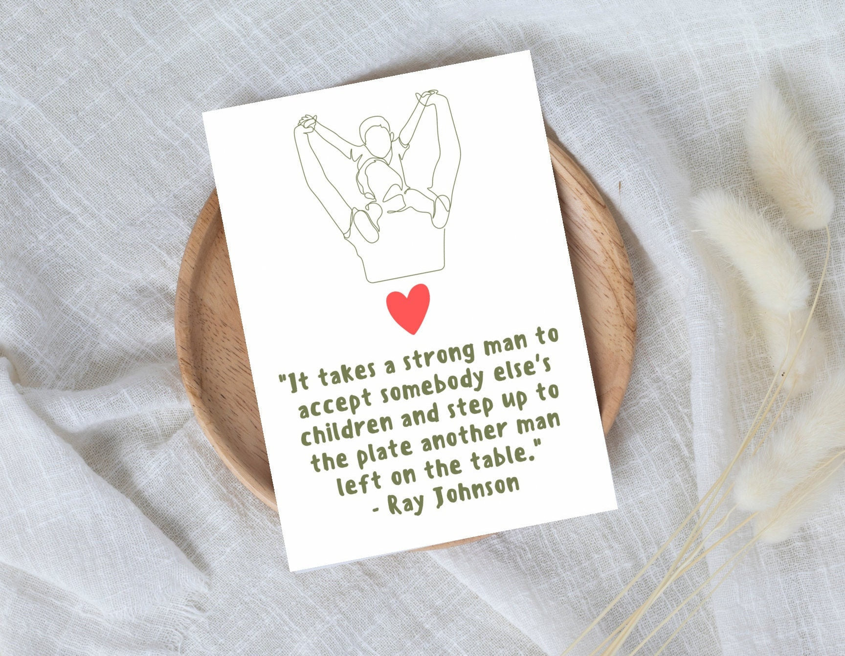 Step Dad Birthday Card, Step Father Birthday Card, Card for Step Dad ...
